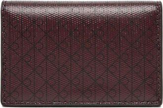 Calvin Klein Geldbörse Emblem Aop Accordion Cardcase LV04F1083G Dunkelrot