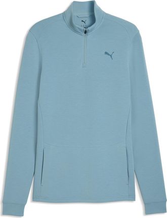 Puma Haut de training &agrave; col zipp&eacute; CLOUDSPUN Homme, Accessoires, Bleu, XXL