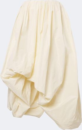 Jil Sander Robe midi asym&eacute;trique