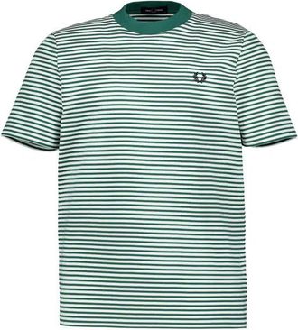 Fred Perry Herren T-Shirt beige gestreift