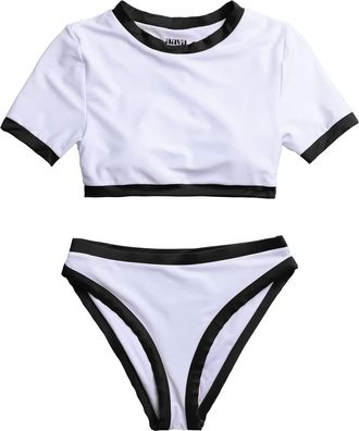 Averie Damen Jackie One-Piece, Weiß, XXL