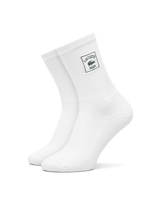 Lacoste Lange Socken RA0349 Wei&szlig;