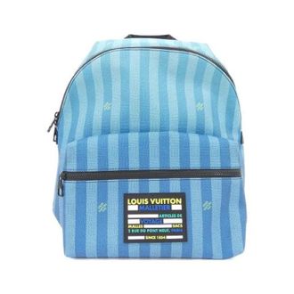 Louis Vuitton Pre-owned Discovery Coated Canvas Rucksack - - Pre-owned - Damen - Blau - ONE SIZE