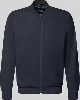 Roy Robson Regular Fit Bomberjacke aus elastischem Viskose-Mix