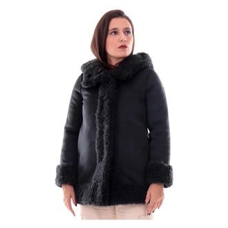 Roberto Ricci Design Wendbare Kunstpelzjacke - - Jackets - Damen - Schwarzk - XS