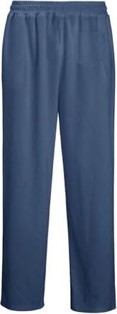 Generic Pantalon coupe droite pour homme avec cordon de serrage &agrave; la taille &eacute;lastique pour les tenues de printemps d&eacute;contract&eacute;es, pantalon l&eacute;ger et respirant,