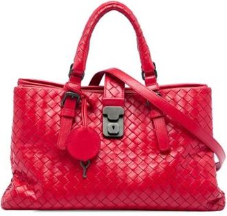 Bottega Veneta Pre-owned Petit Sac Roma - Femme - Pre-owned - Rouge - Taille: ONE Size
