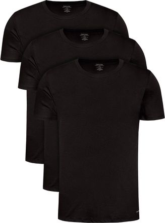 Calvin Klein Underwear T-Shirt-Set 000NB4011E Schwarz Classic Fit