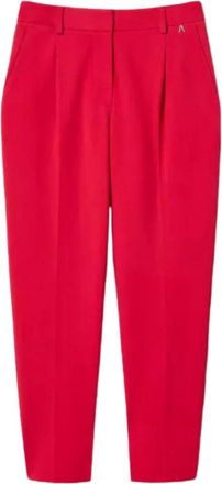 Twinset Femme, Pantalons, Rouge, Taille: 36 FR Cigarette Pantalons