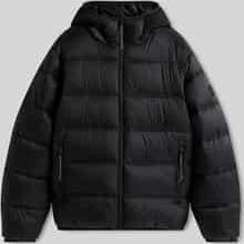 Tommy Jeans Regular Fit Steppjacke mit Kapuzenkragen