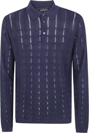 Emporio Armani Homme, Tops, Bleu, Taille: L Polo Chemises