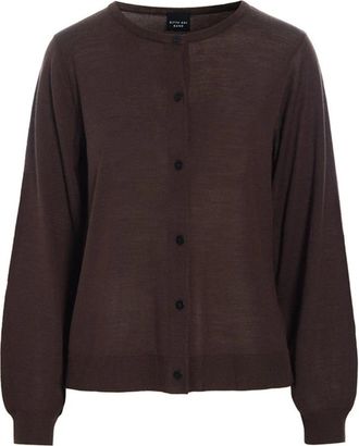 Bitte Kai Rand Klassisk Cardigan - - Knitwear - Damen - Braun - S