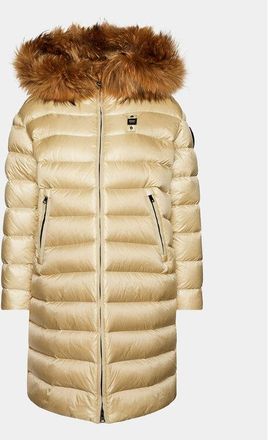 Blauer Wintermantel 23WBLDK03094 Beige Regular Fit