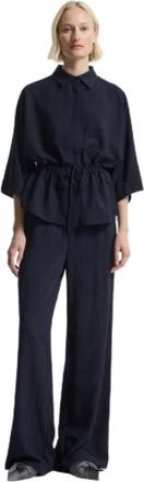 One & Other Femme, Blouses et Chemises, Bleu, Taille: 38 FR Arlyn Shirt