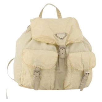 Prada Pre-owned Vintage Nylon Rucksack - - Pre-owned - Damen - Wei&szlig; - ONE SIZE