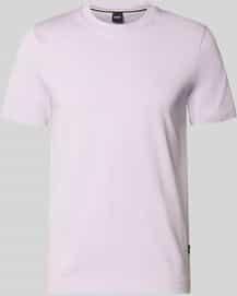 HUGO BOSS Regular Fit T-Shirt mit Logo Detail Modell THOMPSON_01
