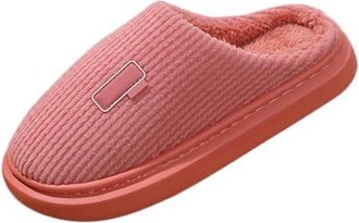 Generic Chausson Femme 39 Chausson Plateforme Femme Pantoufles Dintérieur En Peluche Épaisse Pour Femmes Printemps Automne Et Hiver Douces Antidérapantes Pant