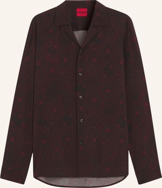 HUGO BOSS Hugo Hemd Ello Relaxed Fit pink