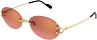 Cartier unisex, Accessories, Gelb, 55 MMGröße