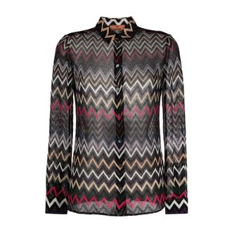 Missoni Femme, Blouses et Chemises, Multicolore, Taille: 36 FR Chemises