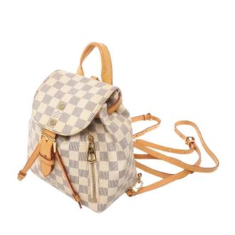 Louis Vuitton Mini sac &agrave; dos Pre-owned Sperone BB - Femme - Pre-owned - Beige - Taille: ONE Size