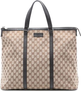 Gucci Shopper - GG Canvas Tote - Gr. unisize - in Braun - f&uuml;r Damen