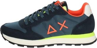 Sun 68 Sneaker running Sun68 Tom Fluo suede/nylon navy blue US24SU07 Z34102 41