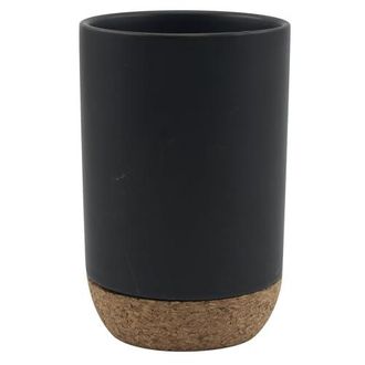 MSV Keramikbecher Liege Oak schwarz, Black