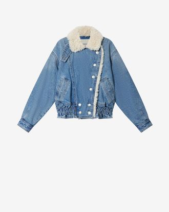 Isabel Marant Veste Valineo En Denim - Femme - Bleu - Taille34 - Isabel Marant