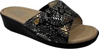 Scholl LEDEL WHITE MULTI CIABATTA FEMME, bleu marine, 37 EU