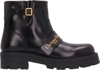 Dior Femme, Chaussures, Noir, Taille: 40 EU D-Quest Ankle Boot