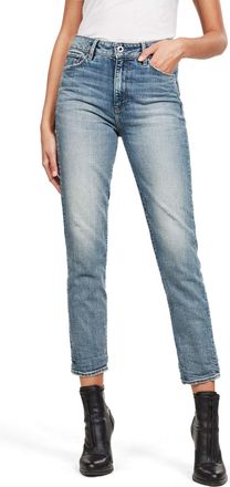 G-Star RAW Damen 3301 High Straight 90s Ankle Colored Jeans, Blau (vintage sailor blue D09988-B767-B172), 24W / 30L