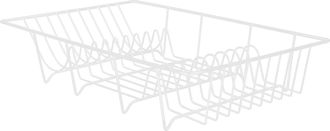 axentia 135532 Geschirrabtropfkorb, Eisen, schwarz