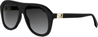 Fendi Fe40223I Sonnenbrille - - Accessories - unisex - Schwarzk - ONE SIZE