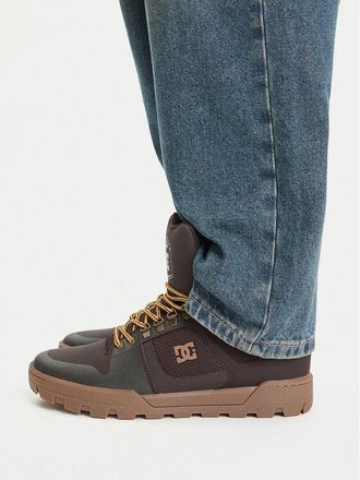DC Sneakers EO-PURE HIGH TOP WR BOOT DC01803210 Dunkelbraun