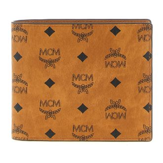 MCM Kleine Brieftasche mit M&uuml;nzfach - - Accessories - Herren - Braun - ONE SIZE
