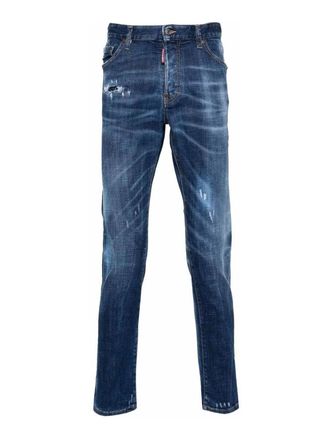 Dsquared2 Jean Bootcut - Bleu