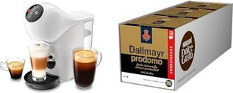 Nescafé Dolce Gusto Krups KP2431 Genio S Coffee Capsule Machine, 15 Bar, Ultra Compact, High Pressure, Over 30 Coffee Creations, Selectable Drink Size, Auto Shut-Off, Whi