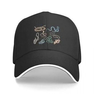 Generic Chaleur dHiver, Groupe de Serpents enroulés Casquette de Baseball Visière Thermique Chapeau dété Trucker Chapeau Golf Wear Hommes Femmes