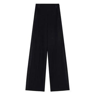 Pinko L&auml;ssige- weite Hose - - Trousers - Damen - Schwarzk - L