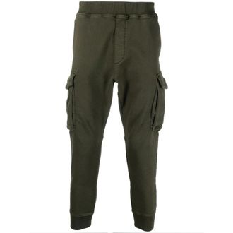 Dsquared2 Mini Dsq2 Cargo Jogginghosen - - Trousers - Herren - Gr&uuml;n - S
