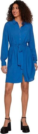 Vila Female Blusenkleid Taillengürtel