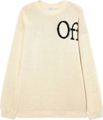 Off-white Homme, Sweatshirts et sweats &agrave; capuche, Beige, Taille: S 44Mhe20Qs26K001110 Pull Ras du Cou