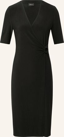 s.Oliver Black Label S.Oliver Black Label Kleid In Wickeloptik schwarz