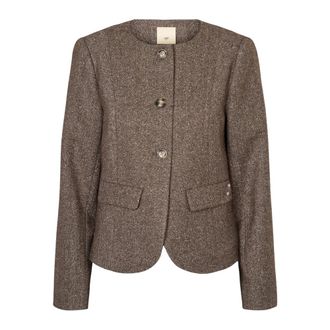 Julie Fagerholt - Heartmade Blazers - Femme - Vestes - Brun - Taille: 38 FR
