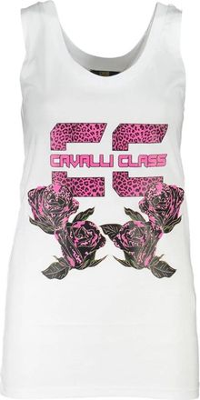 Cavalli Tanktop - - Tops - Damen - Wei&szlig; - XL