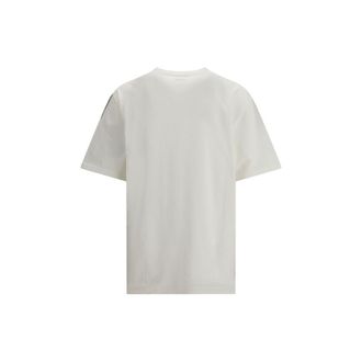 Alexander McQueen Mens White Cotton T-Shirt