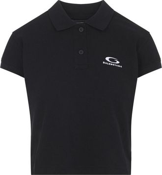 Balenciaga Poloshirt - Schwarz