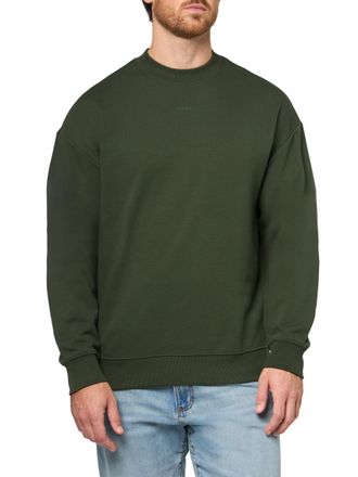 HUGO BOSS Herren Small Logo French Terry Sweatshirt, J&auml;ger-Gr&uuml;n, XX-Large