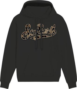 MC2 Saint Barth Femme, Sweatshirts et sweats à capuche, Noir, Taille: 42 FR Virginia Sweat à capuche